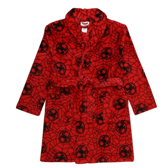 Spiderman | Pajamas | Spiderman Across The Spiderverse Bath Robe | Poshmark